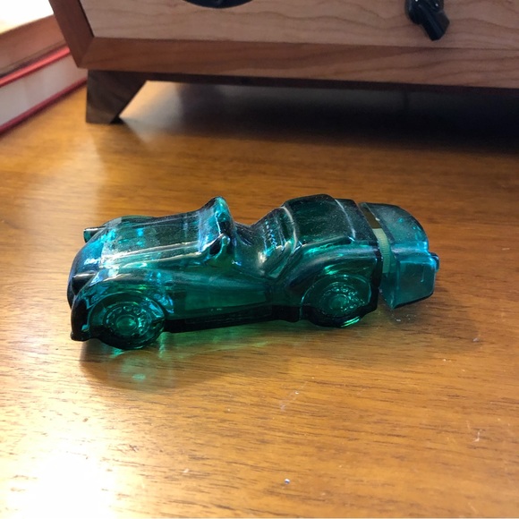 Avon | Accents | Vintage Avon Tealturquoise Fancy Car Cologne Bottle ...
